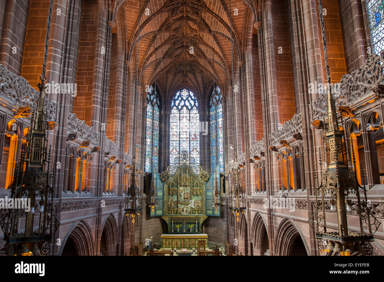 Liverpool cathedral lady chapel hi-res stock photography and images - Alamy