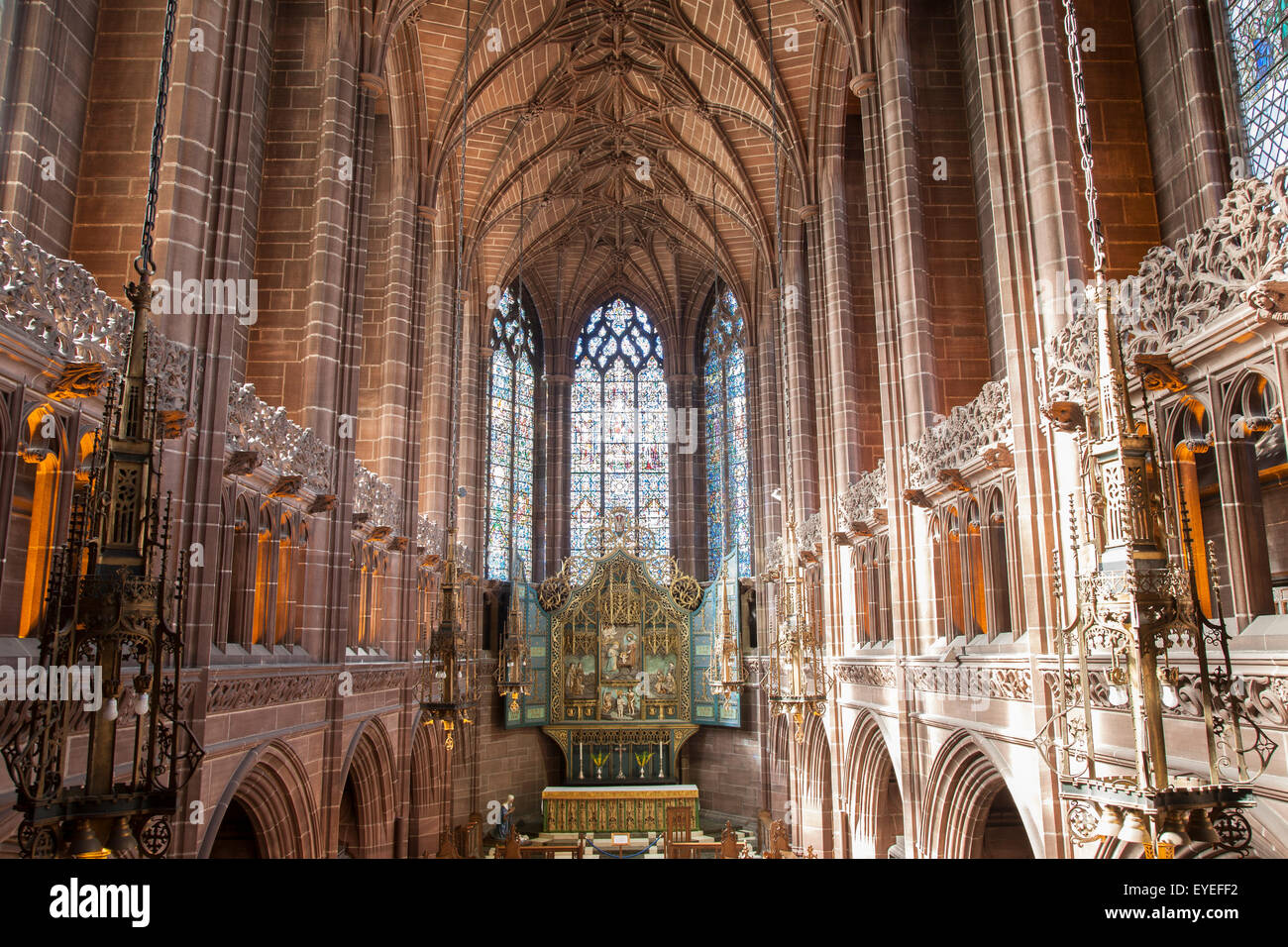 Liverpool cathedral lady chapel hi-res stock photography and images - Alamy