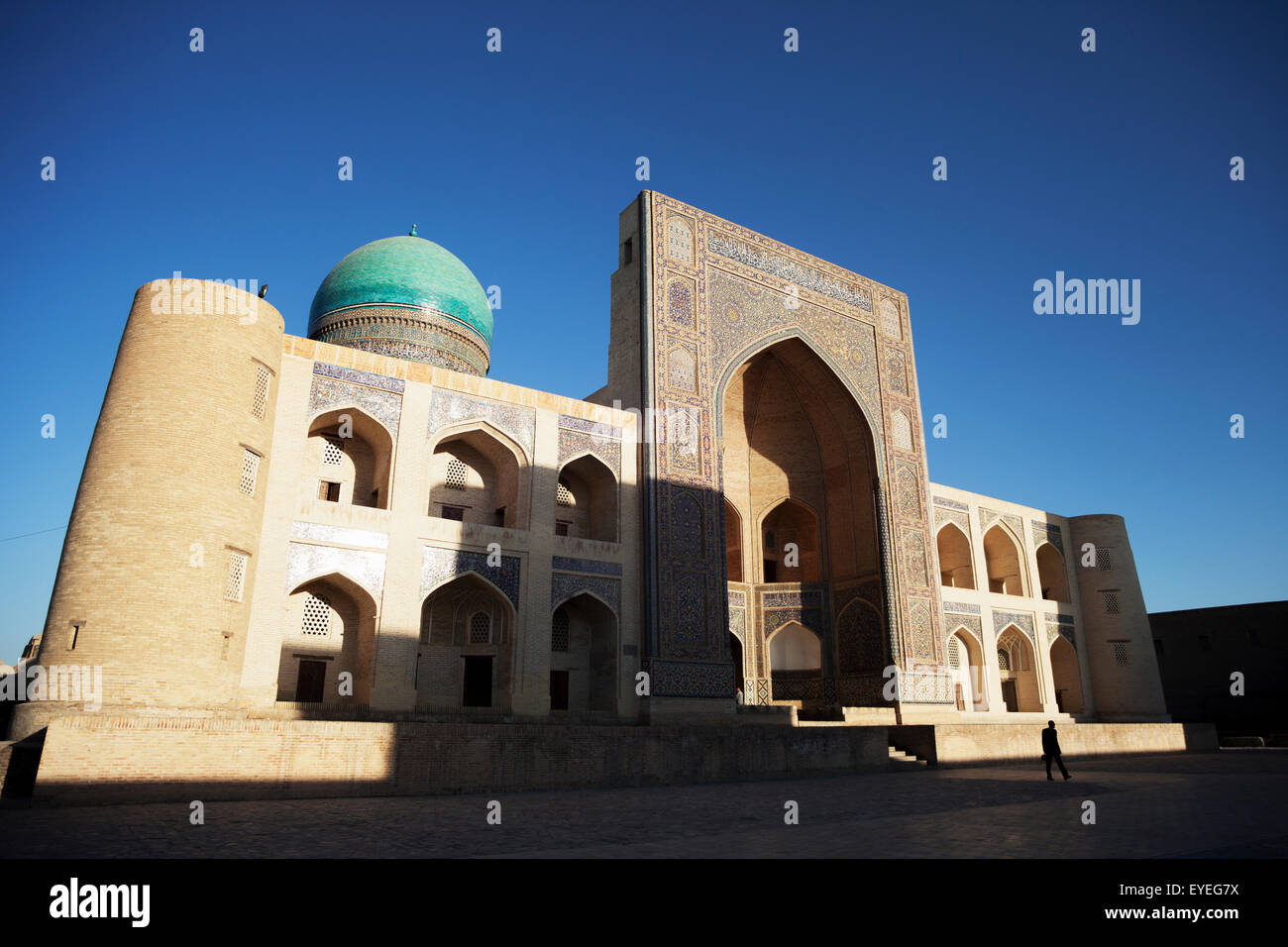 Mir-I-Arab Madrassah, Poi Kalon complex, Old Town; Bukhara, Uzbekistan ...