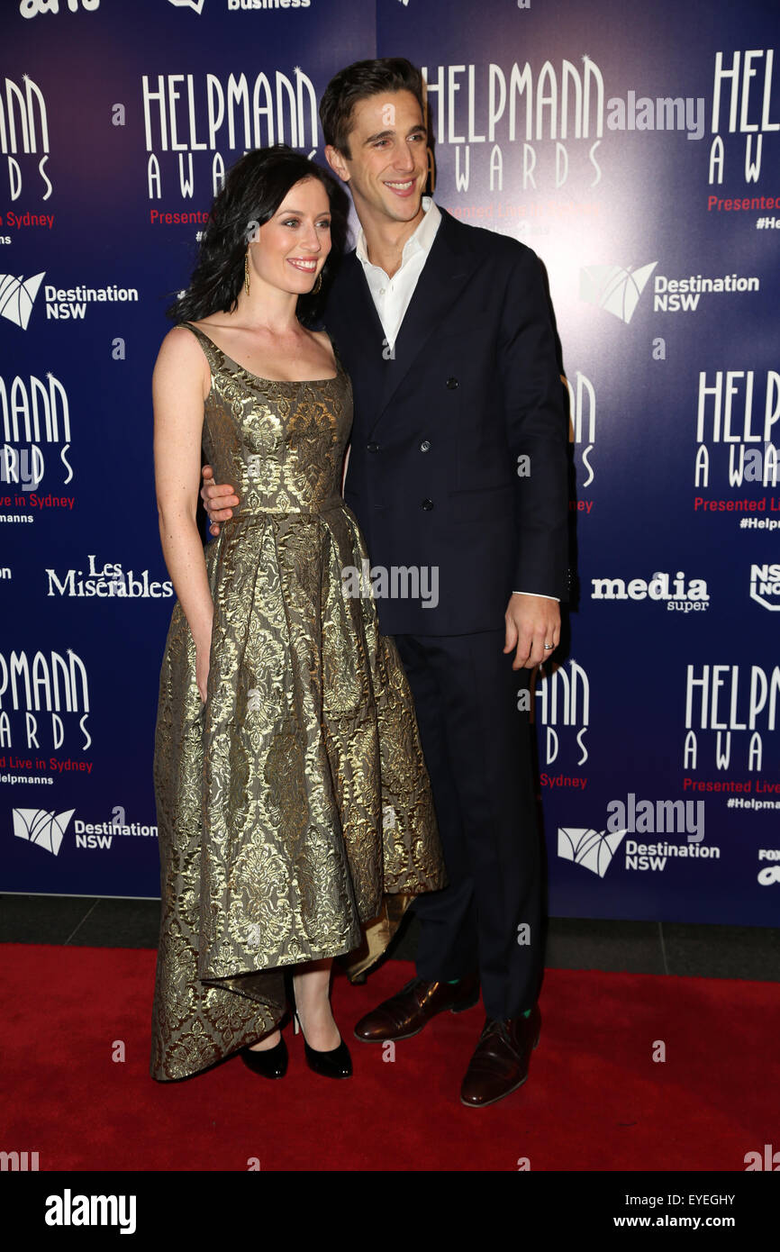 Sydney, Australia. 27 July 2015. Madeline Jones arrives on the red ...