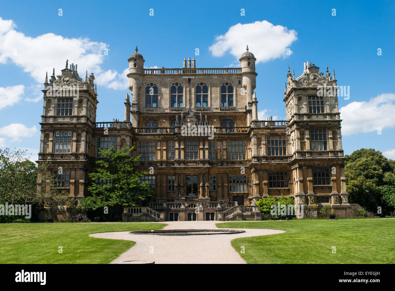 Wollaton Hall in Nottingham Stock Photo - Alamy