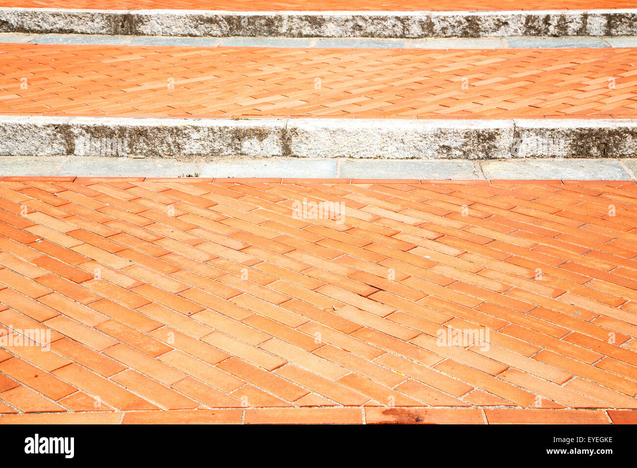 step brick in italy old wall and texture material the background Stock ...