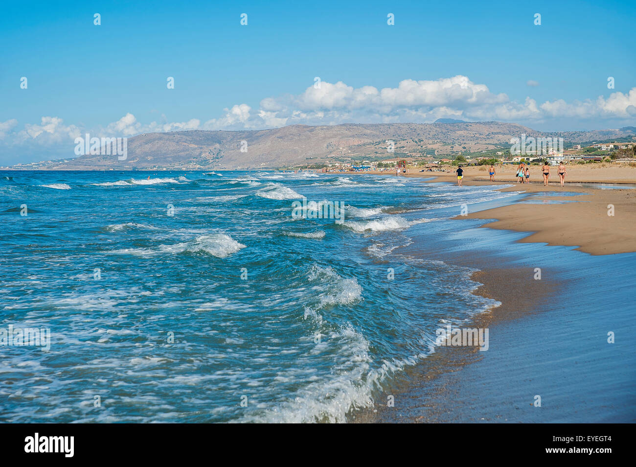 Beach near Stavromenos; Crete, Greece Stock Photo - Alamy