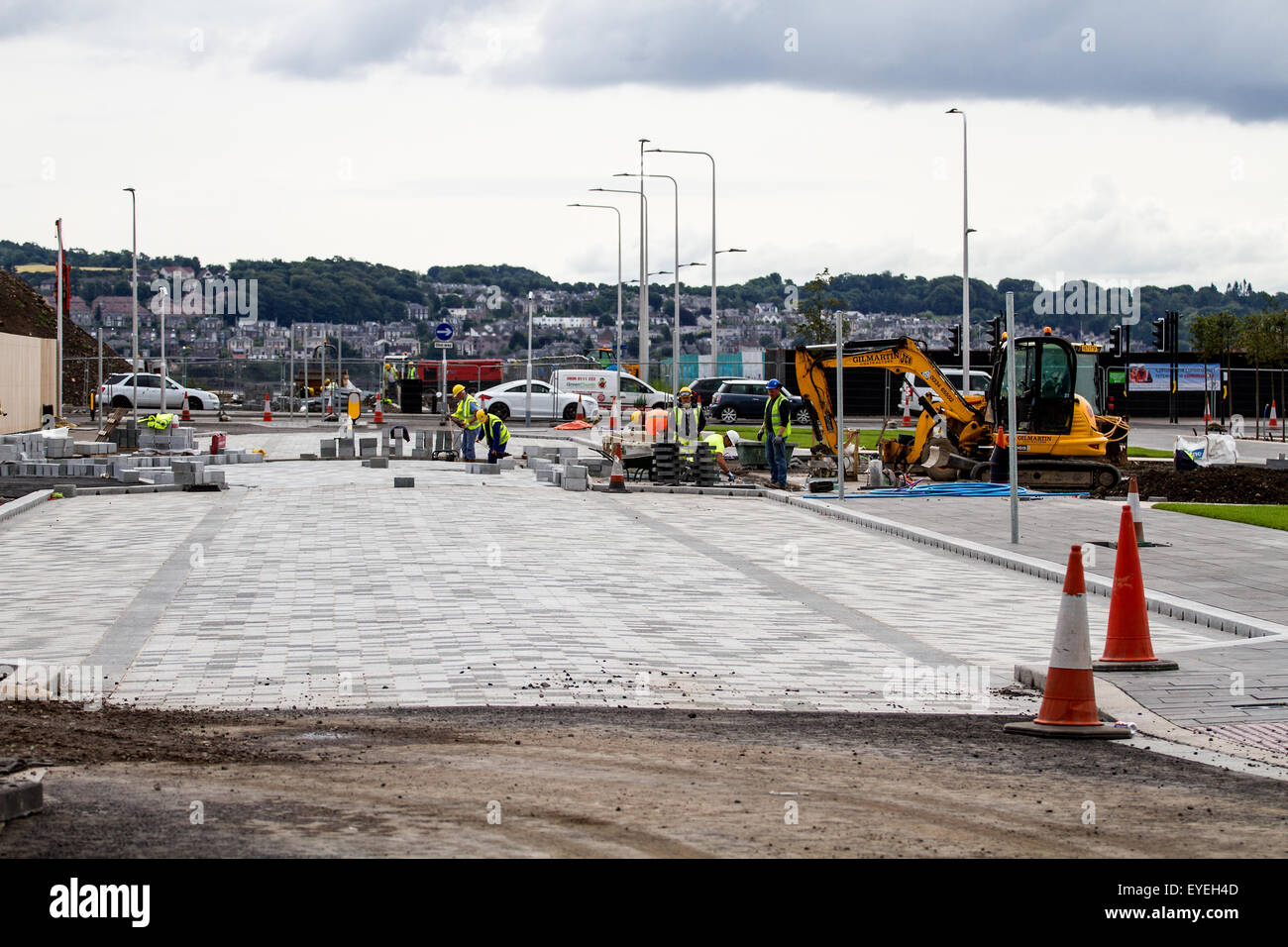 Dundee, Scotland, UK. 28th July, 2015. Waterfront Development Project ...