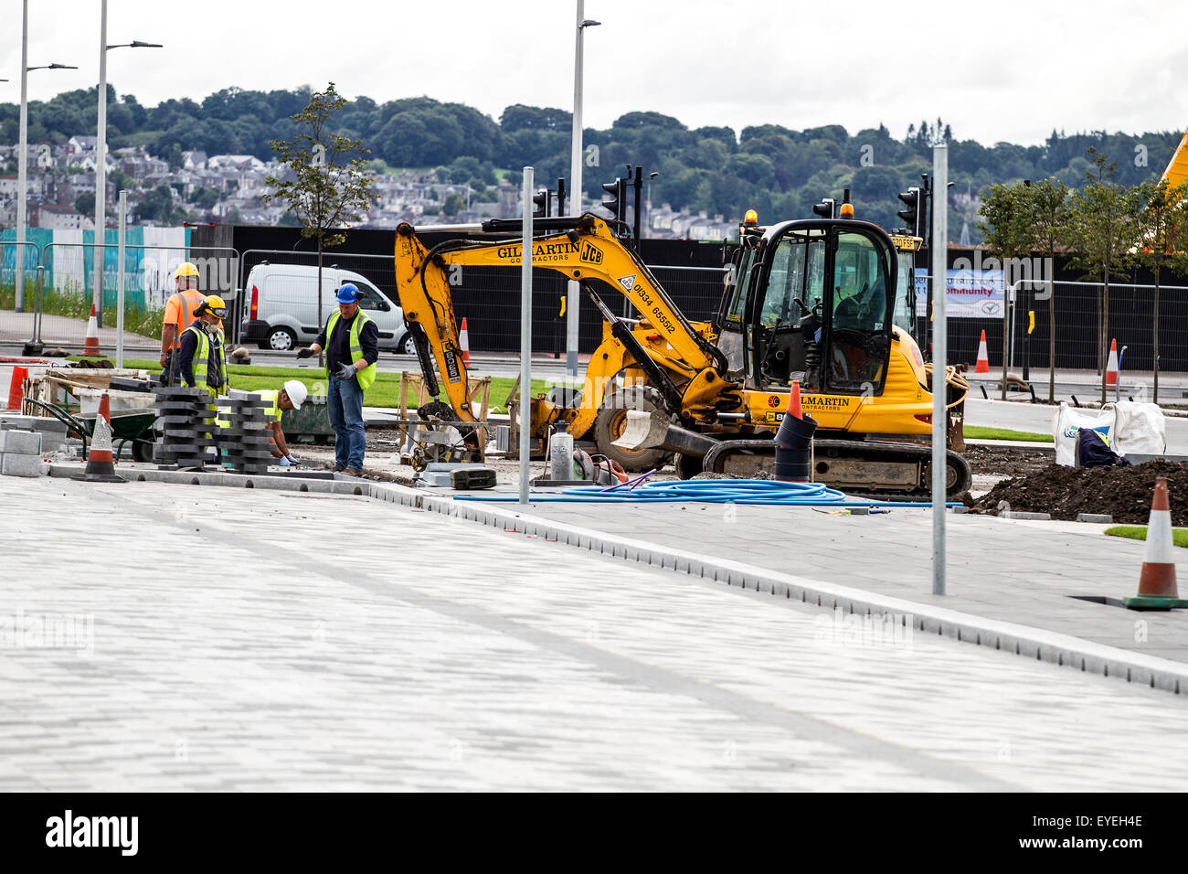 Dundee, Scotland, UK. 28th July, 2015. Waterfront Development Project ...