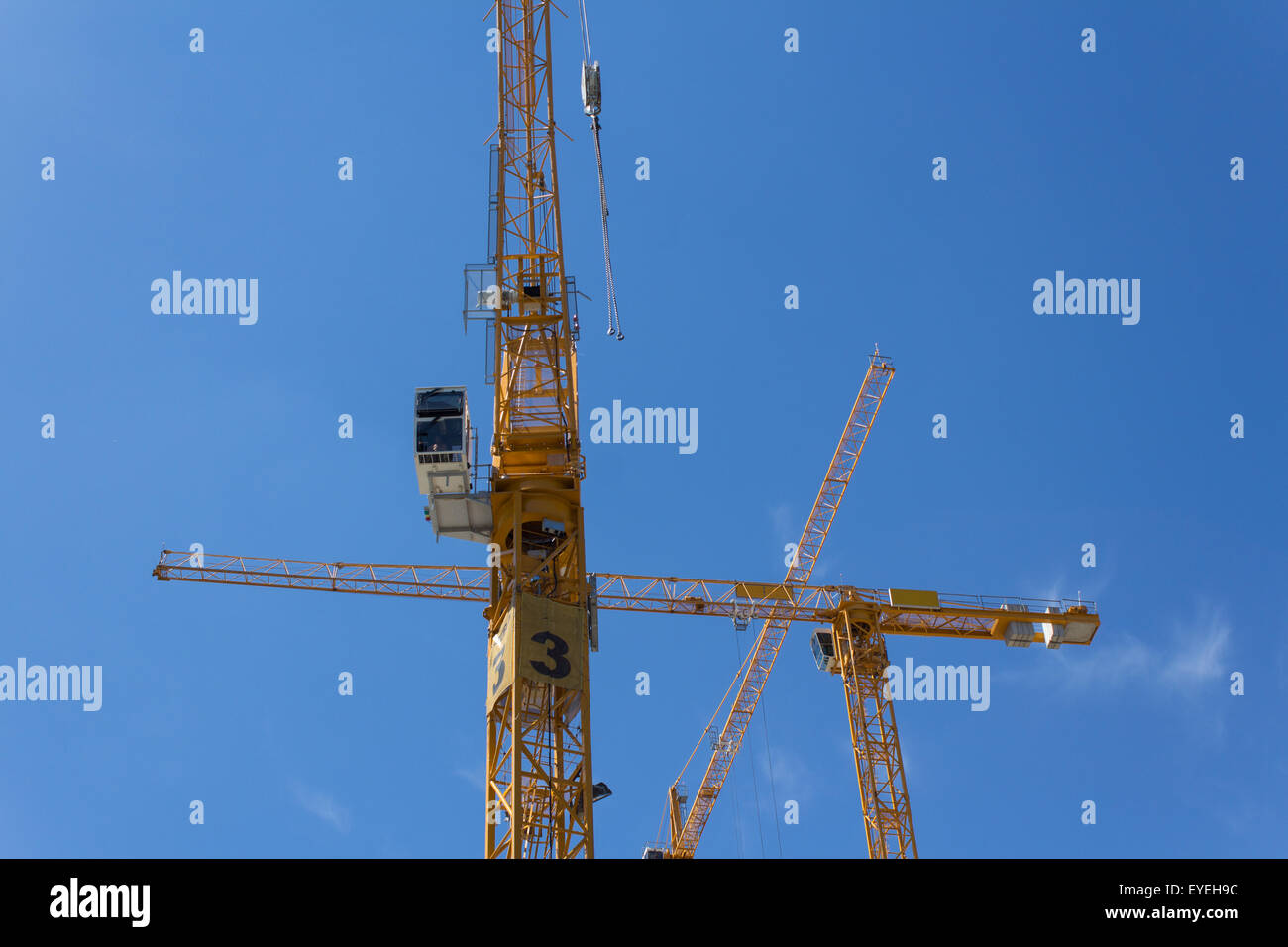 Blue construction site hi-res stock photography and images - Alamy