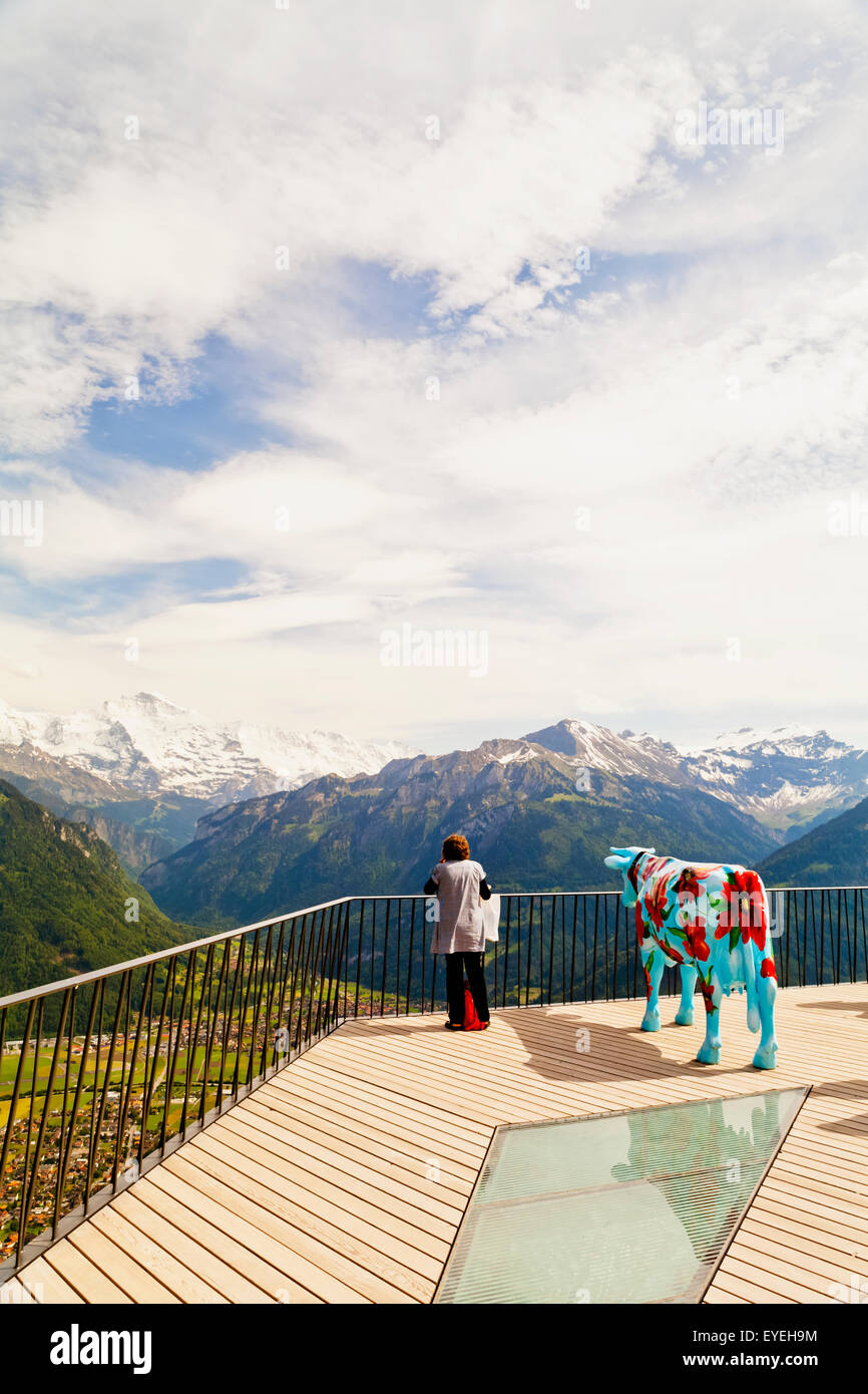 Sculpture cow switzerland hi-res stock photography and images - Alamy