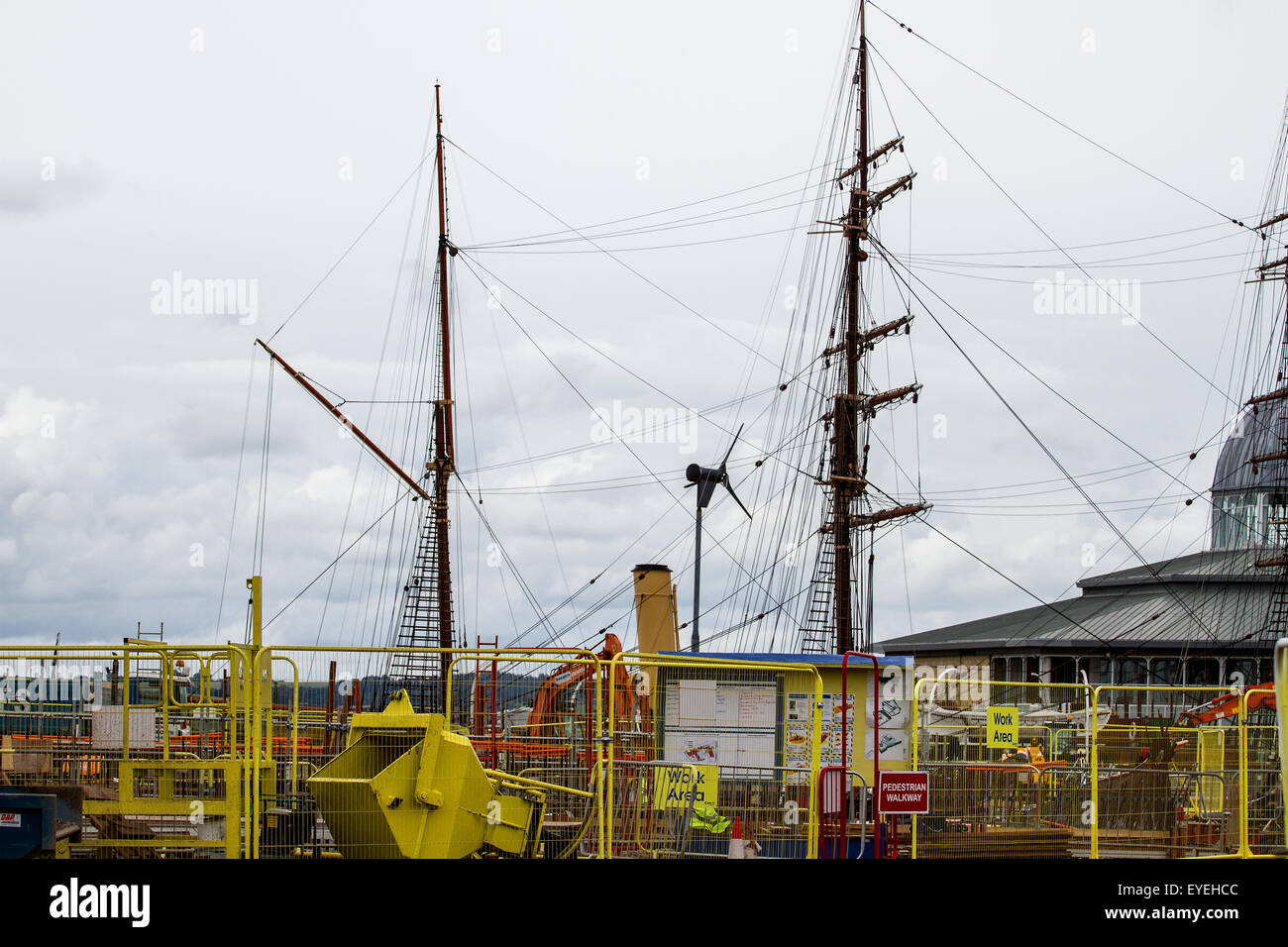 Dundee, Scotland, UK. 28th July, 2015. Waterfront Development Project ...