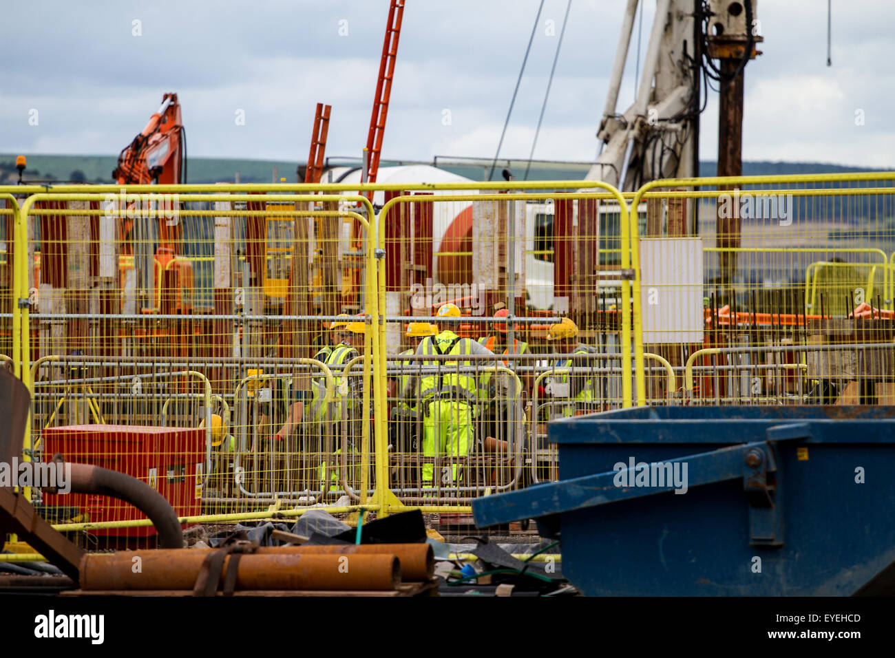 Dundee, Scotland, UK. 28th July, 2015. Waterfront Development Project ...