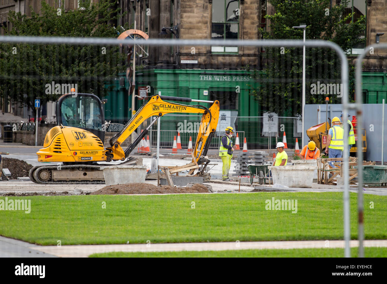 Dundee, Scotland, UK. 28th July, 2015. Waterfront Development Project ...
