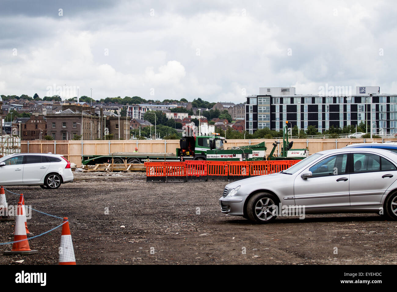 Dundee, Scotland, UK. 28th July, 2015. Waterfront Development Project ...
