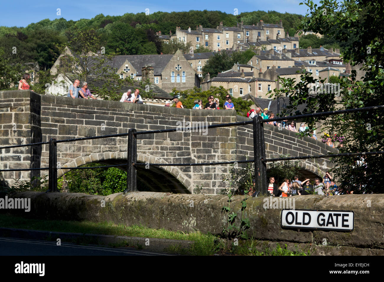 Hebden Bridge; Yorkshire, England Stock Photo - Alamy