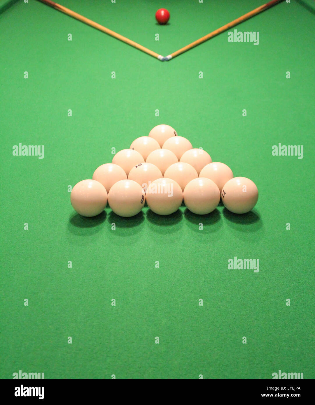 Billiards pool table balls shadow hi-res stock photography and images ...