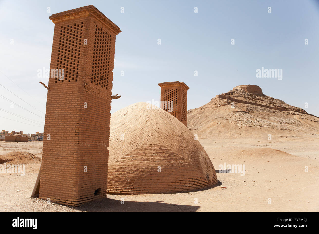 Zoroastrian towers of silence dakhma hi-res stock photography and ...