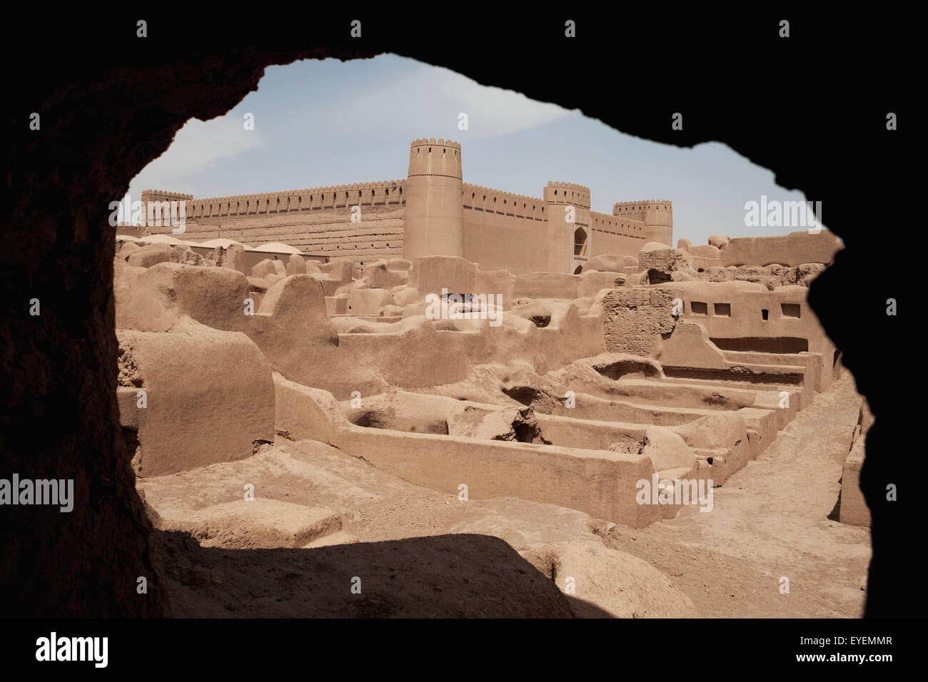 Arg Citadel; Rayen, Iran Stock Photo - Alamy