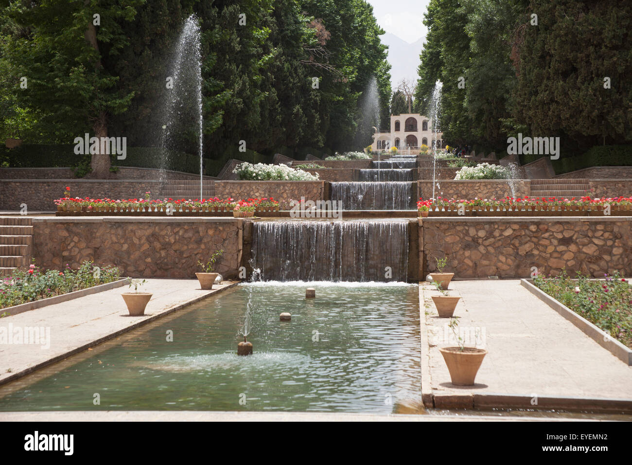 Qajar garden (Bagh-e Shahzade); Mahan, Iran Stock Photo - Alamy