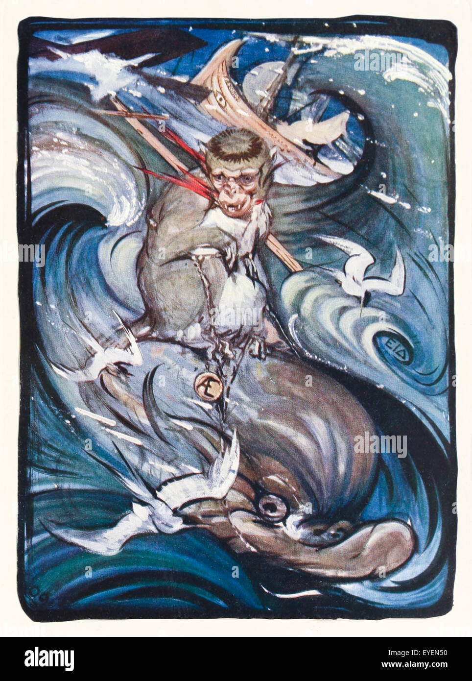 The Monkey And Dolphin