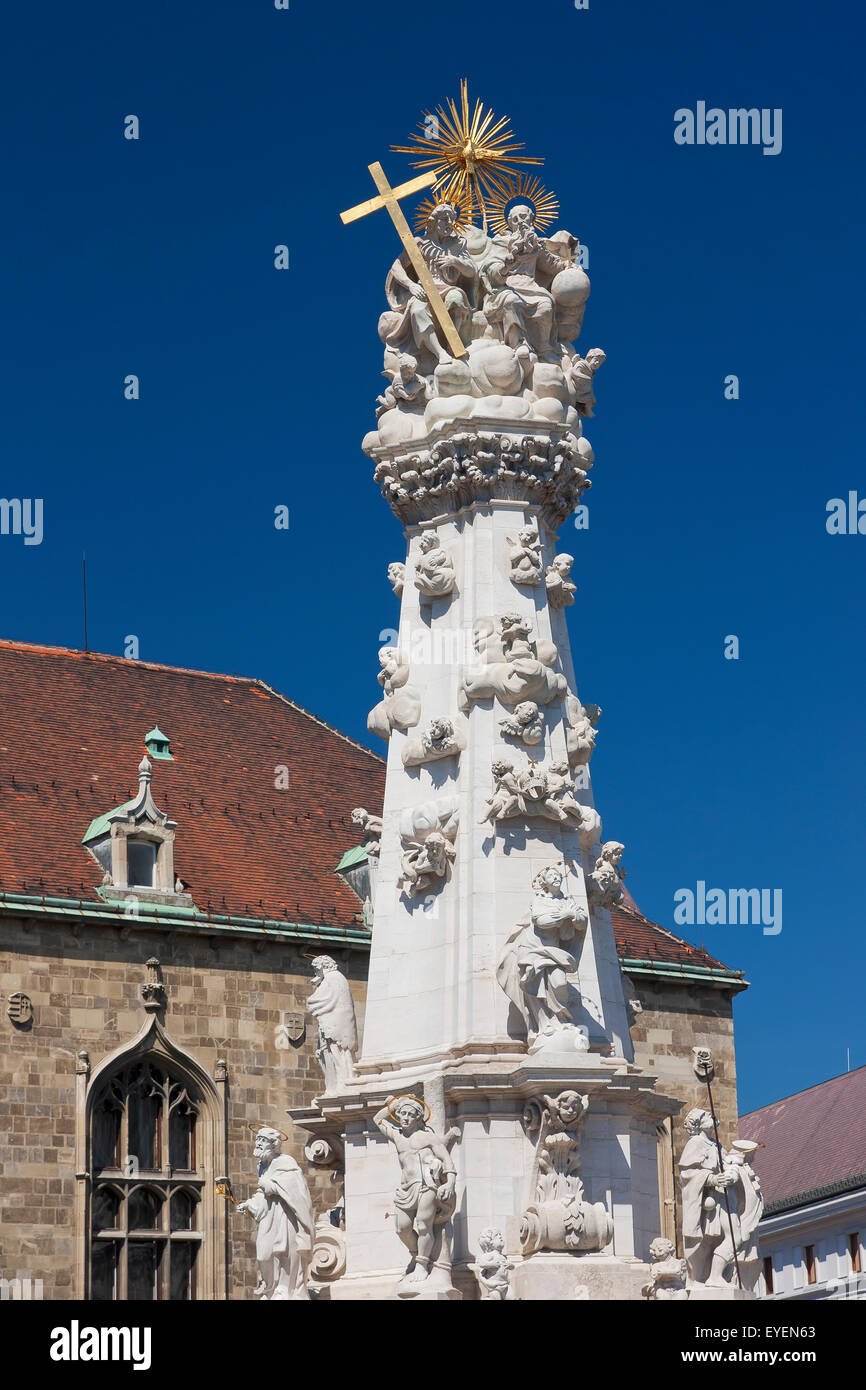 Holy Trinity Column; Budapest, Hungary Stock Photo - Alamy