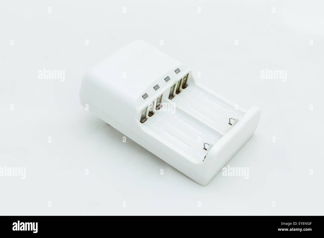 Battery charger isolated on white background Stock Photo - Alamy