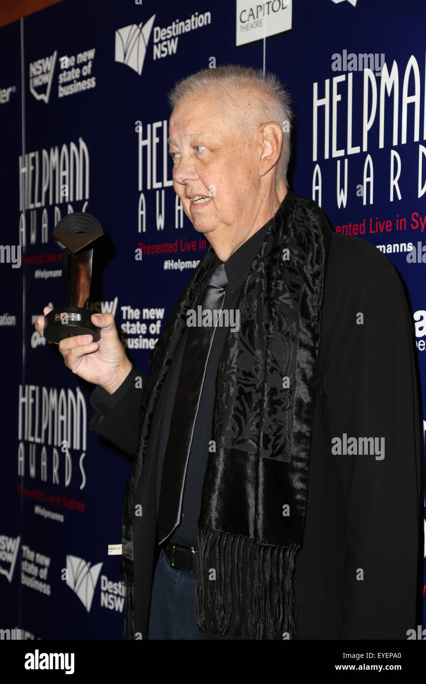 Sydney, Australia. 27 July 2015. Eric Robinson poses with the Sue ...