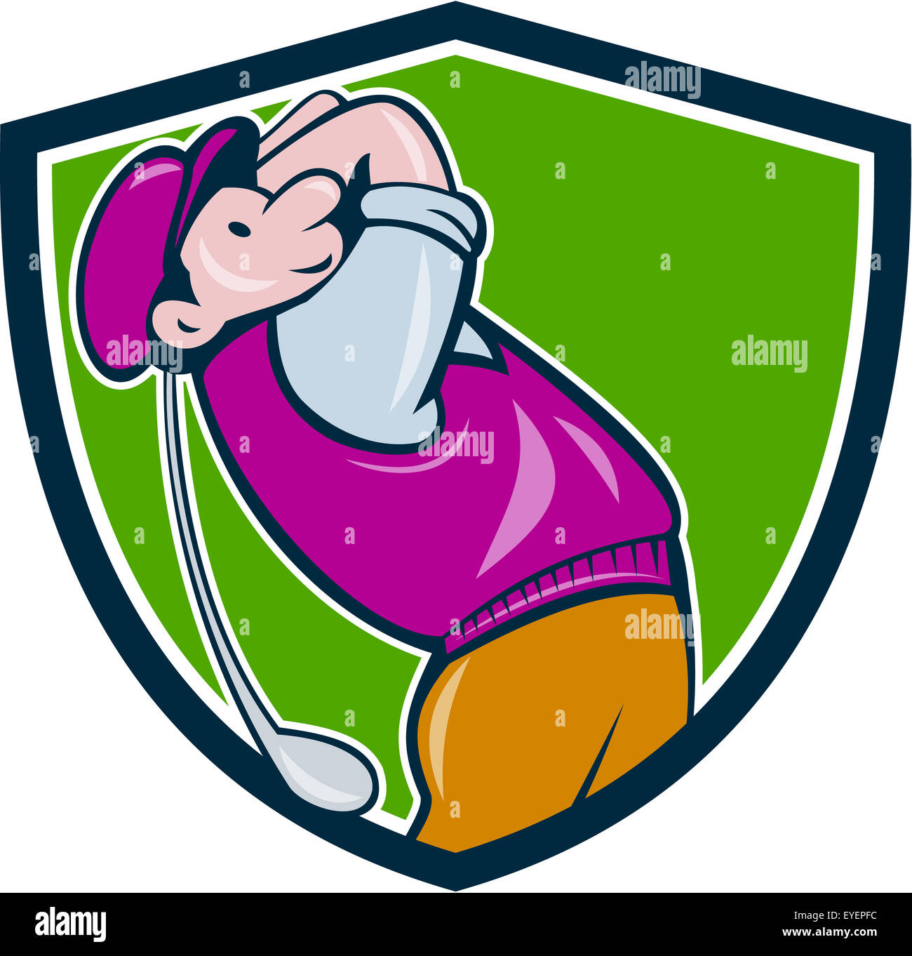 Vintage golfer hi-res stock photography and images - Alamy