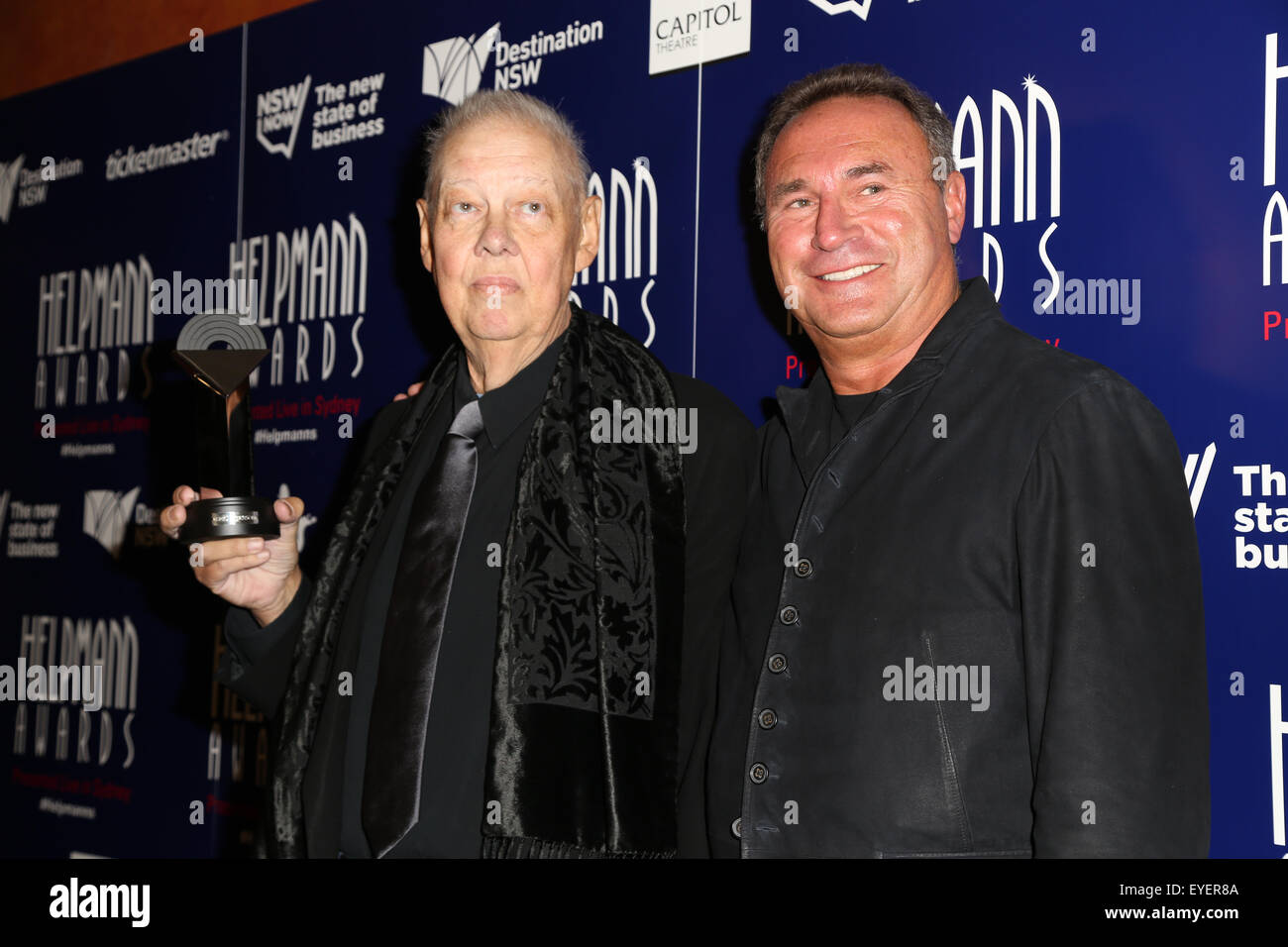Sydney, Australia. 27 July 2015. Eric Robinson poses with the Sue ...