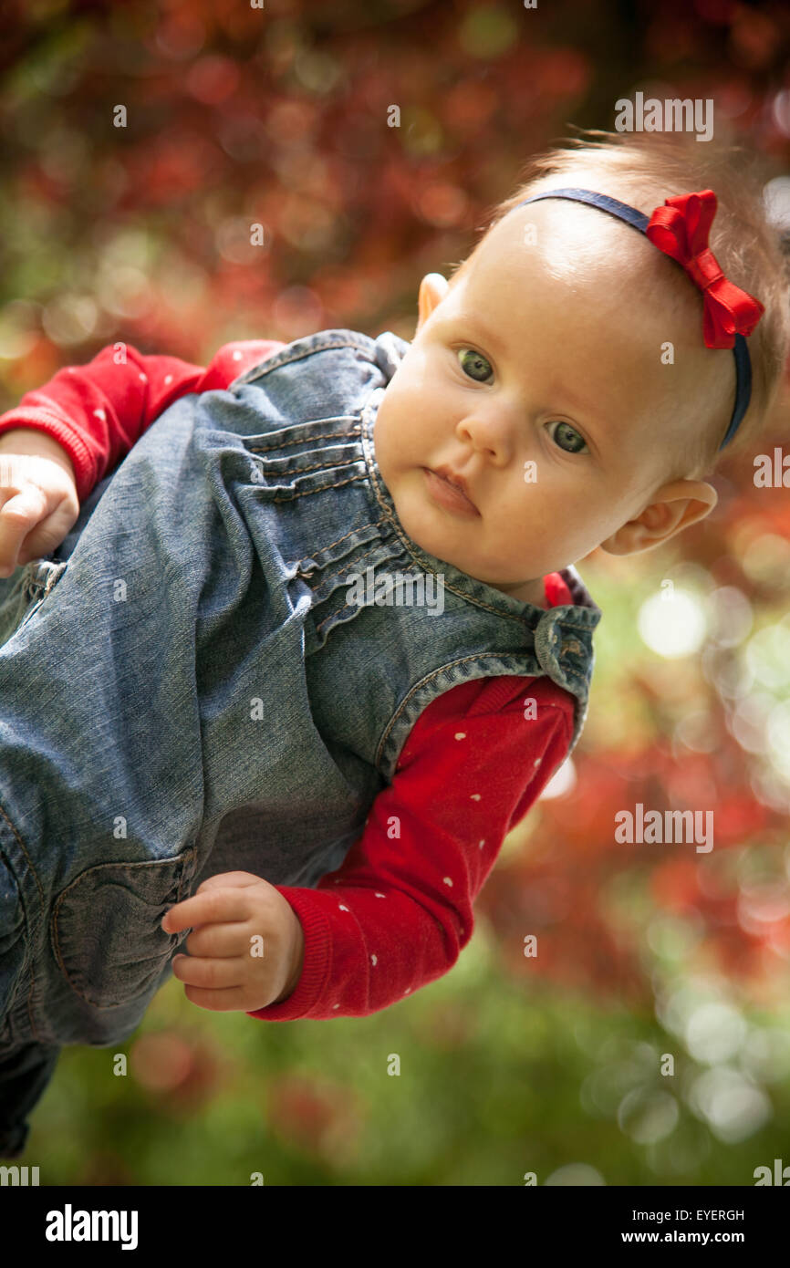 Cute baby girl portrait Stock Photo - Alamy