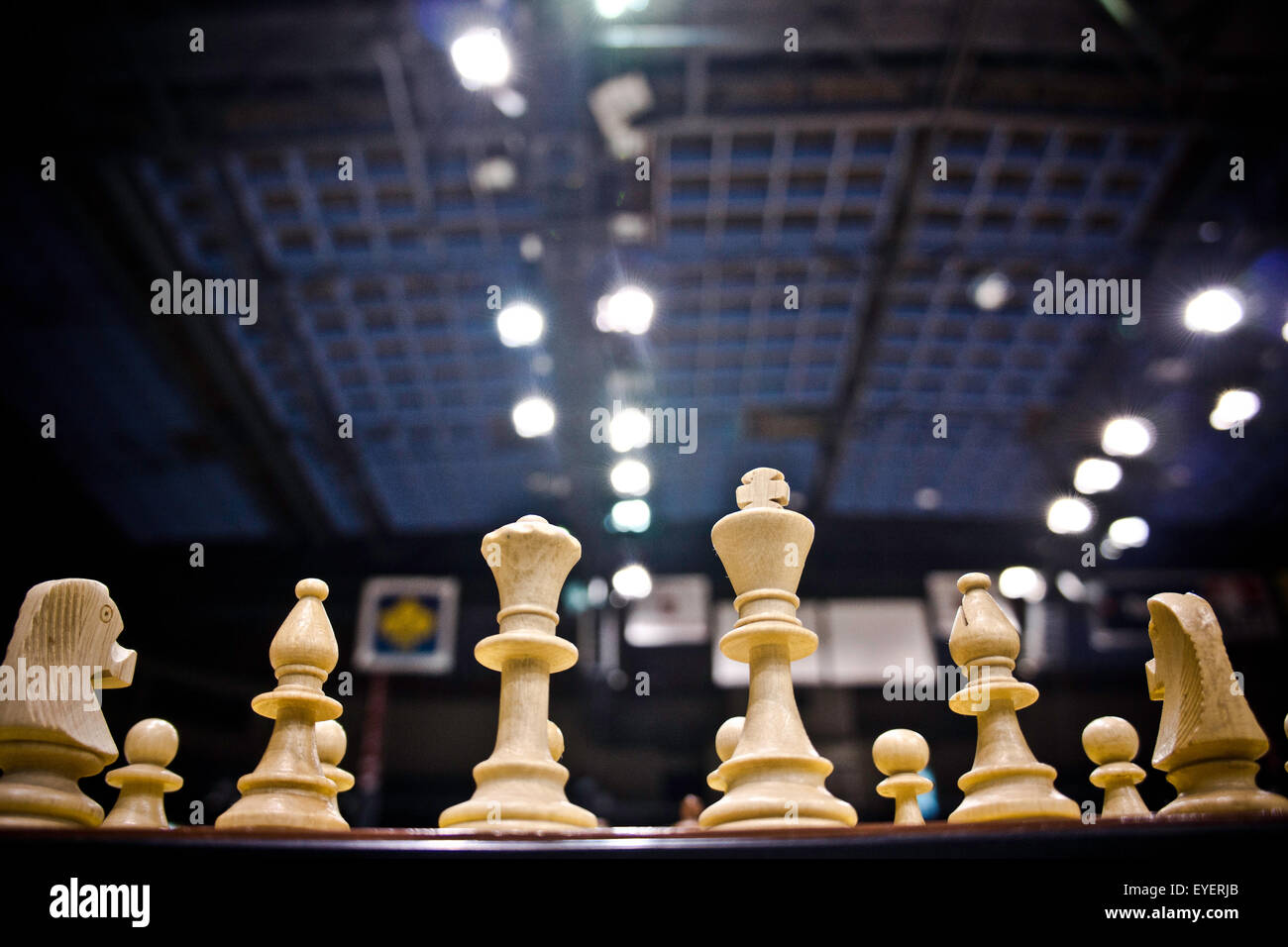 low angle view of a chessboard Stock Photo - Alamy