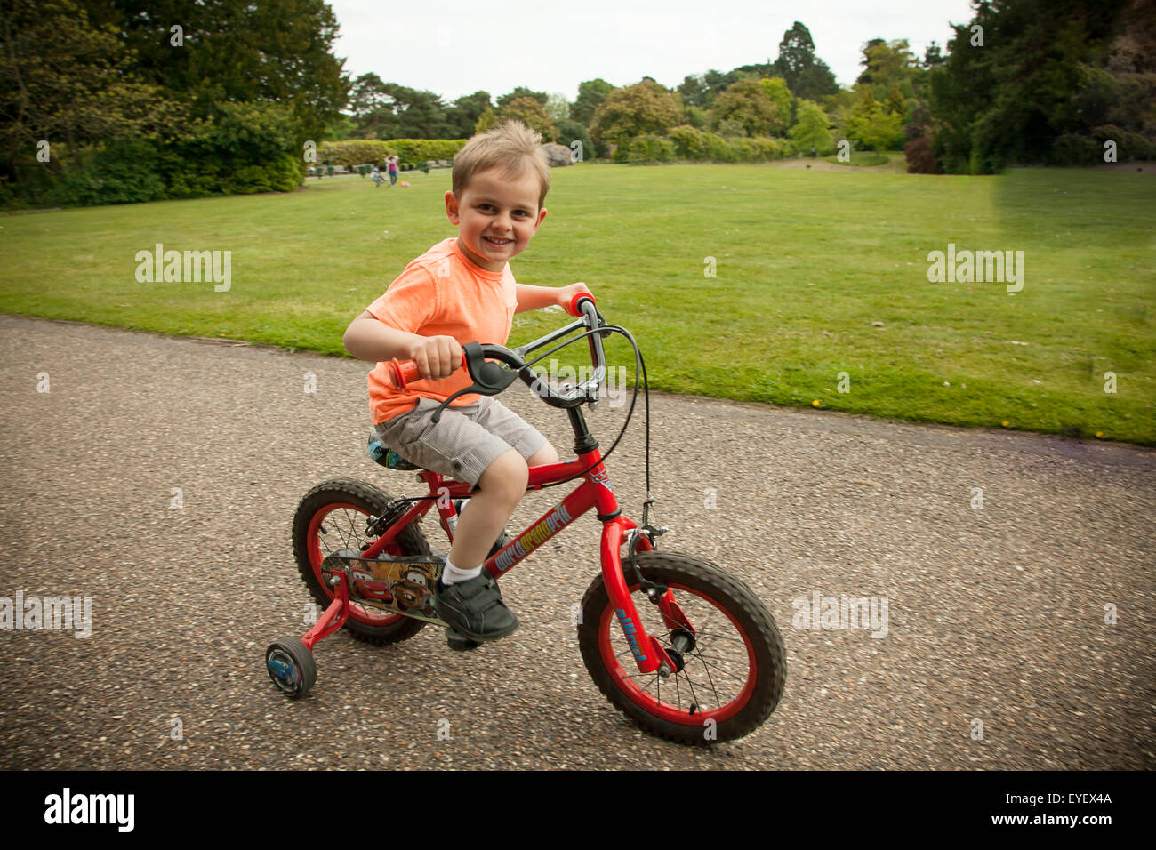 Boy kid cycle hi-res stock photography and images - Alamy