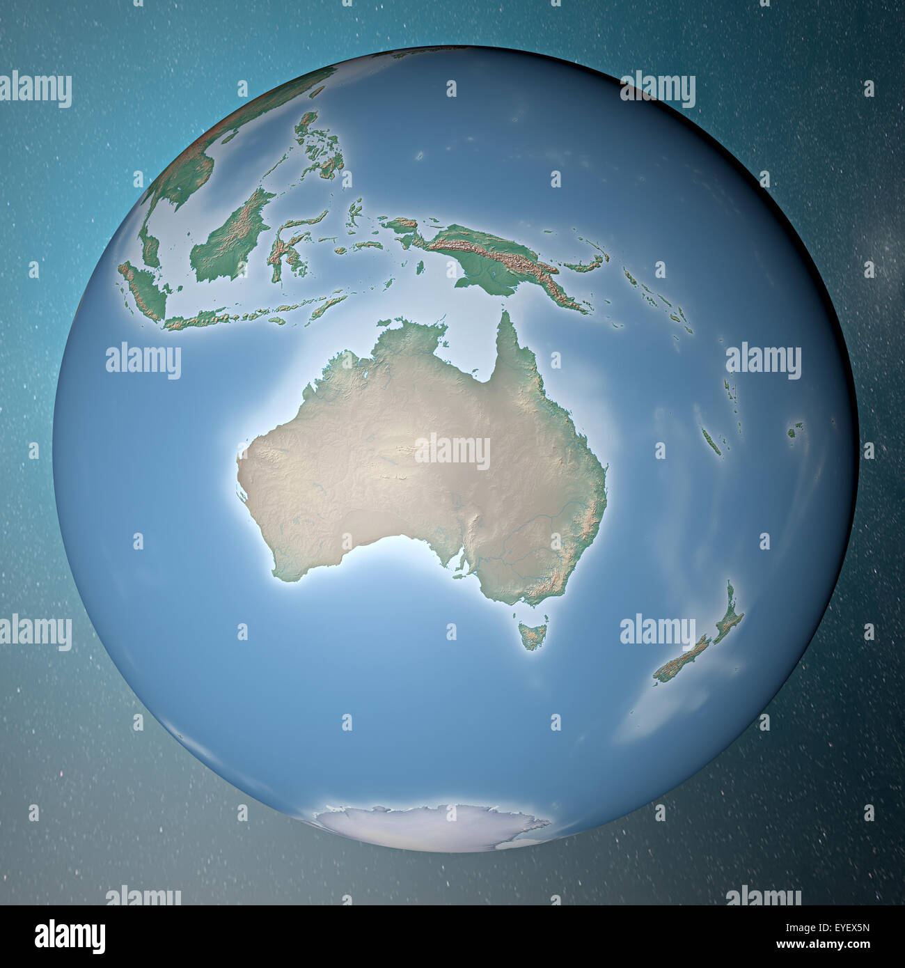 Earth space australia hi-res stock photography and images - Alamy