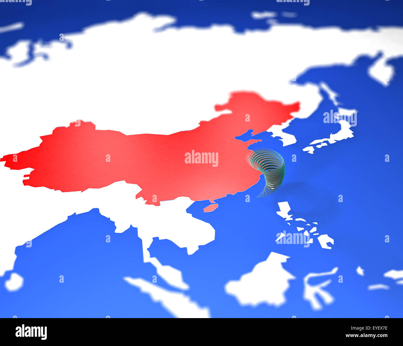 South china sea map hi-res stock photography and images - Alamy