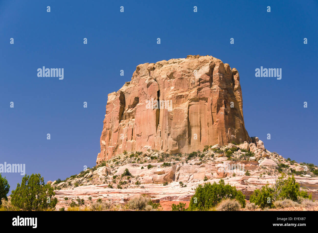 Monolith in Monument Valley in Utah in the United States of America ...