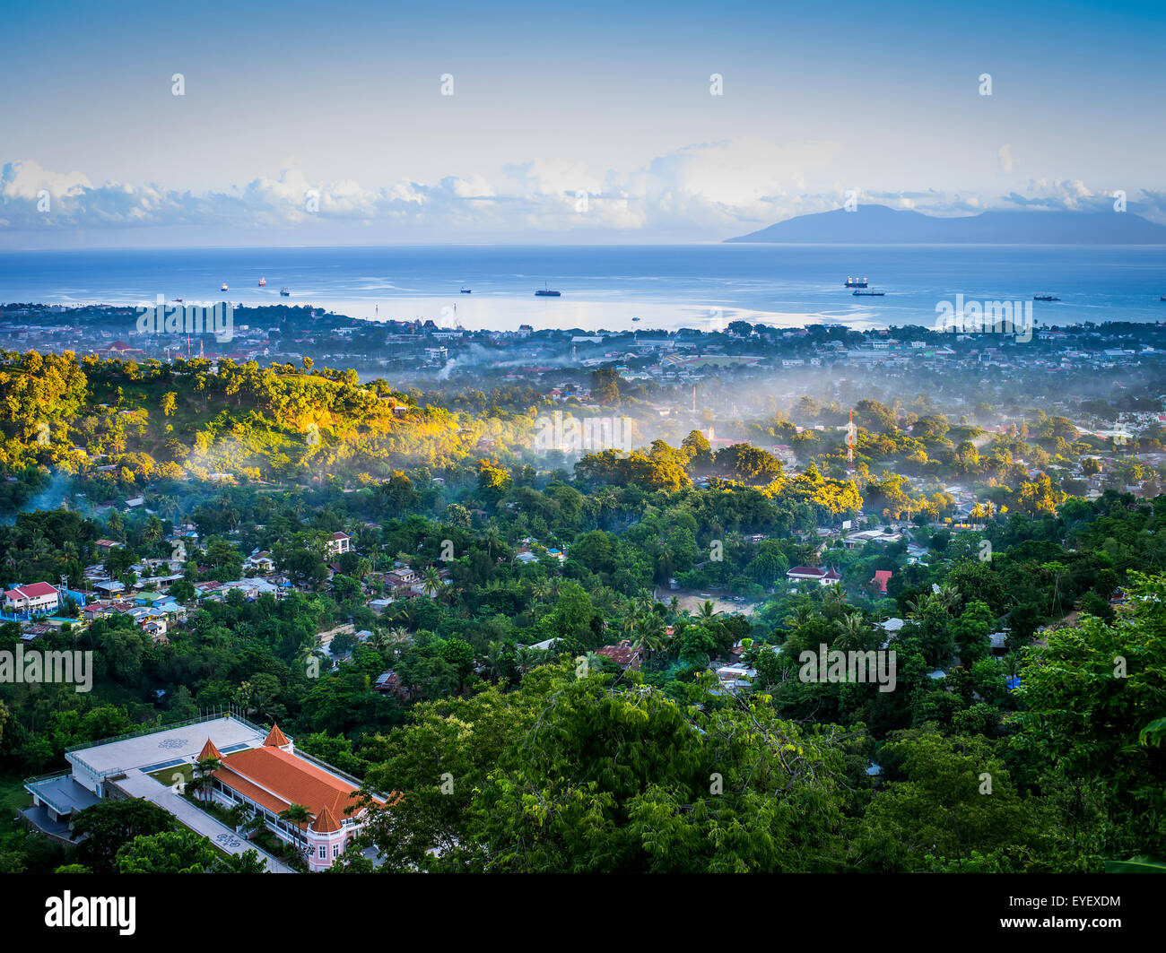 Overlooking Dili; Dili, Timor-Leste Stock Photo - Alamy