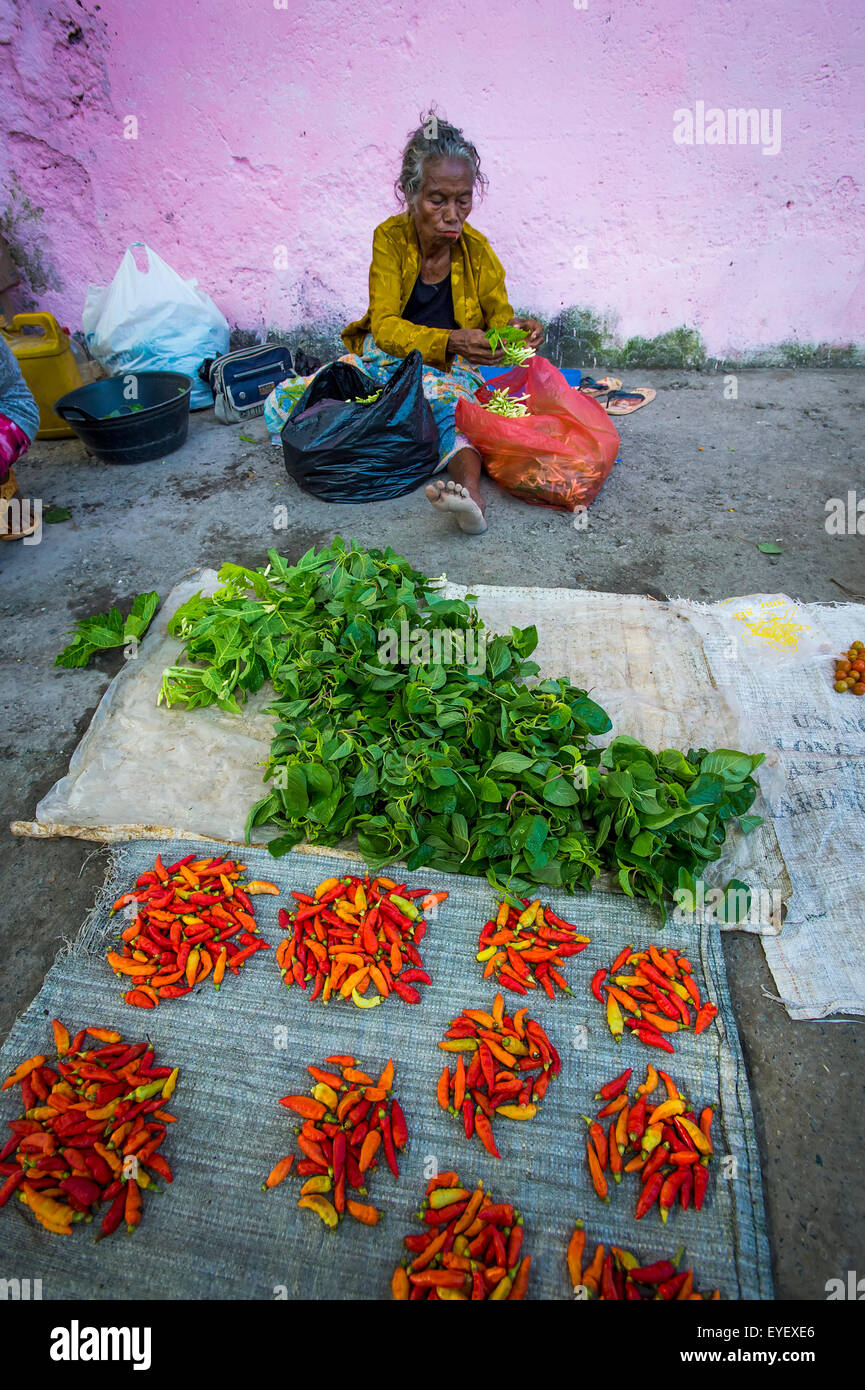 Street vendor; Baucau, Timor-Leste Stock Photo - Alamy