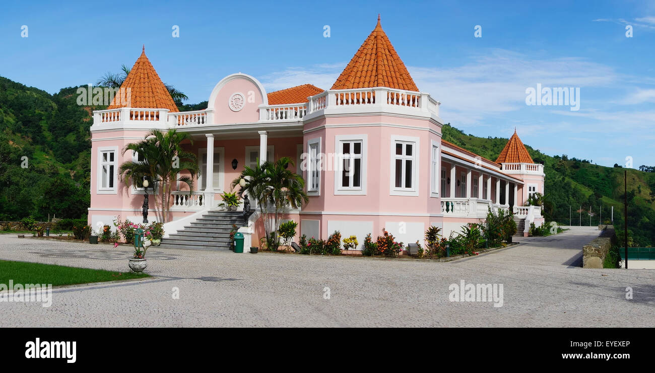 Restaurant in hills of Dili; Dili, Timor-Leste Stock Photo - Alamy
