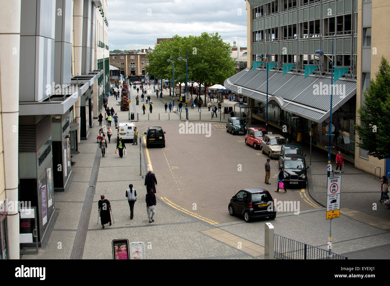 Edgbaston Street, Birmingham city centre, UK Stock Photo - Alamy