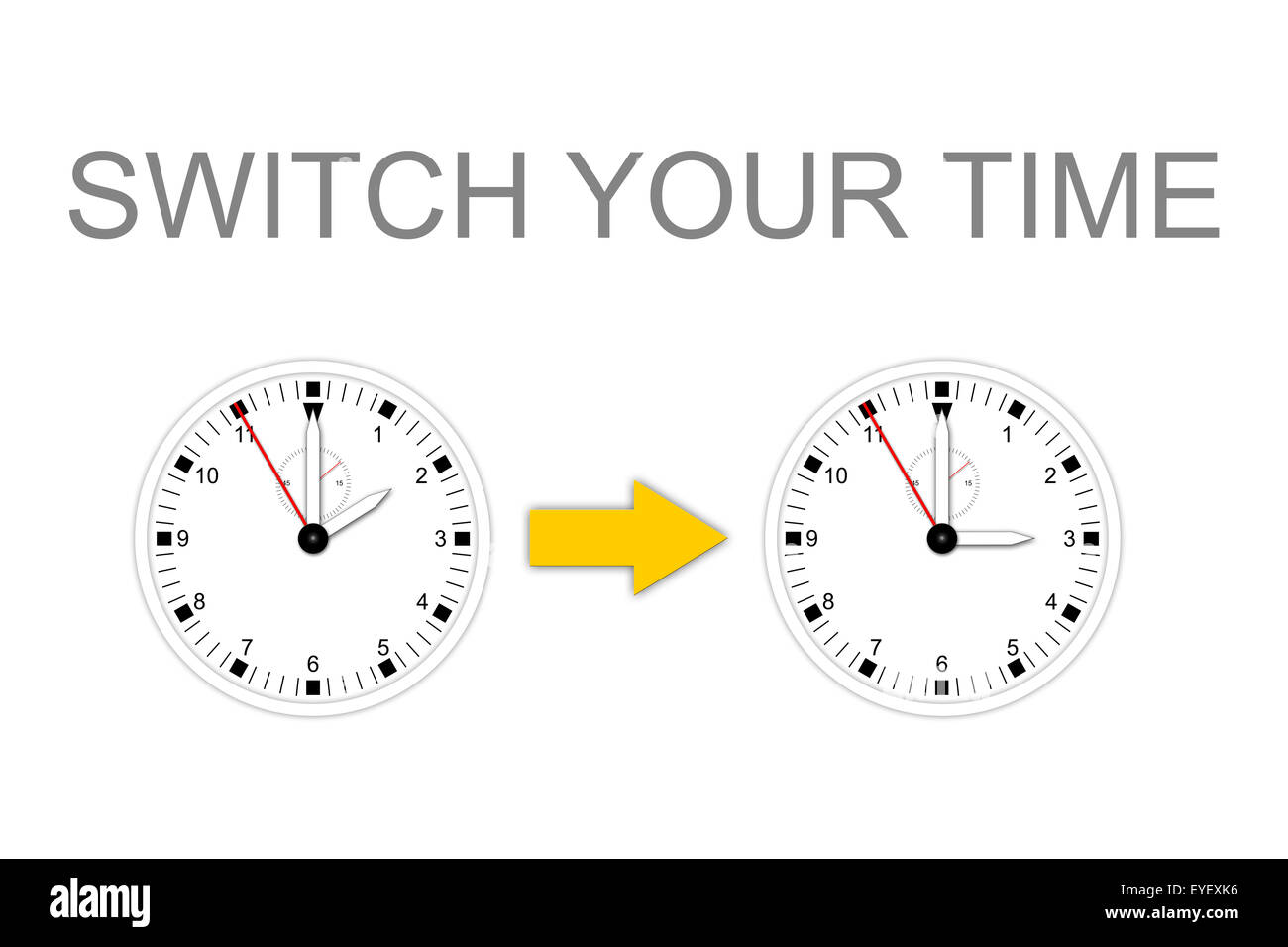 Time switch clock hi-res stock photography and images - Alamy