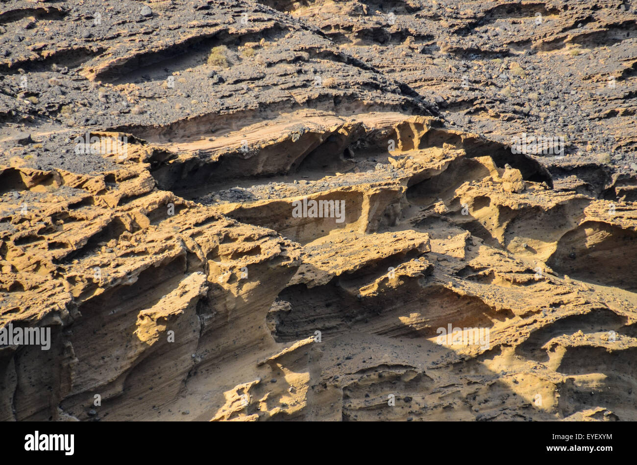 Volcanic Rock Basaltic Formation in Gran Canaria Stock Photo - Alamy