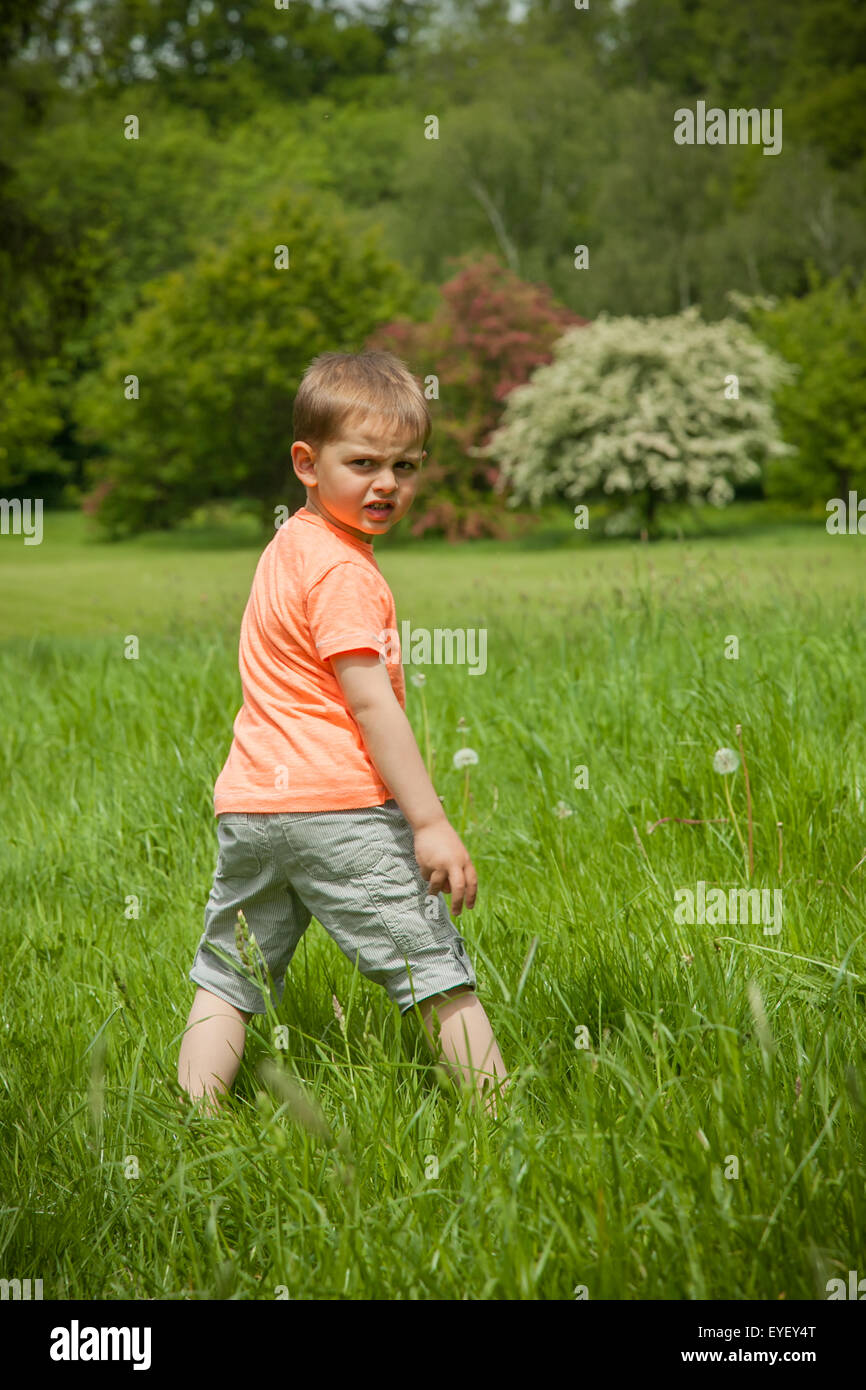 Grumpy child play hi-res stock photography and images - Alamy