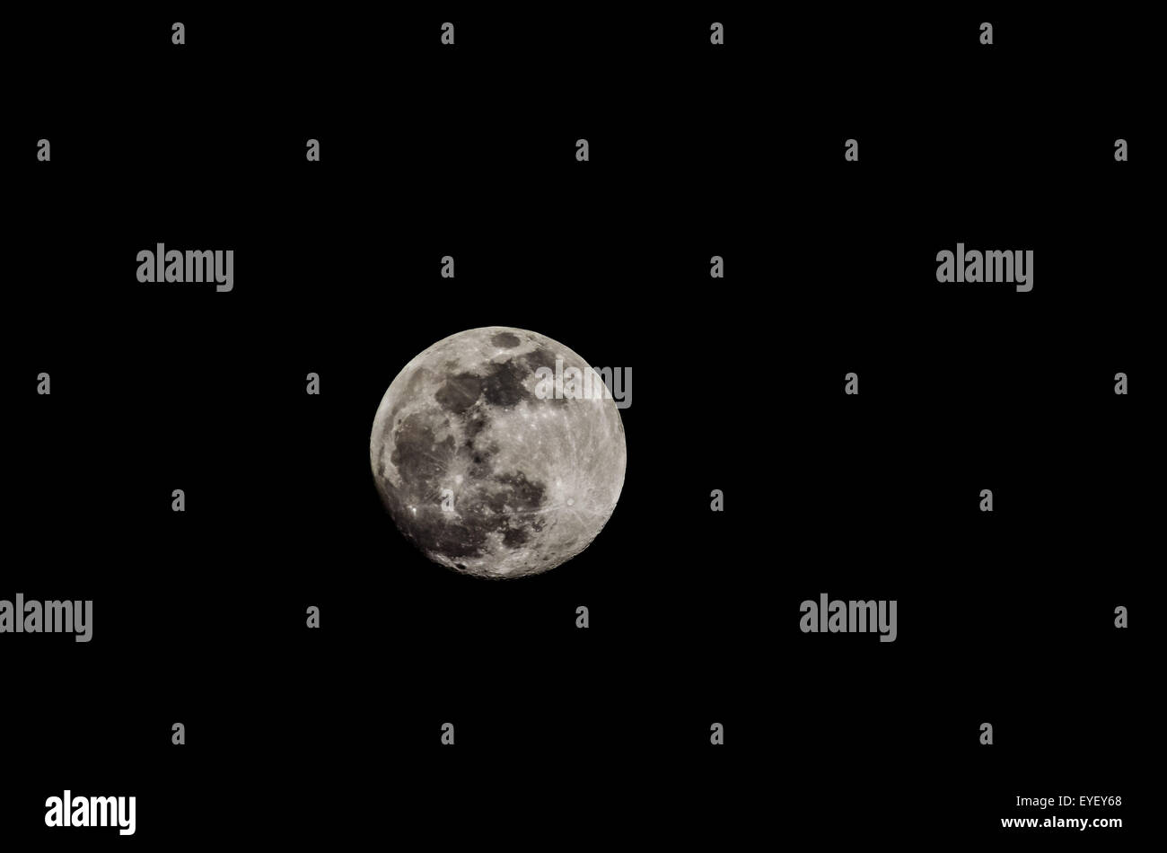 Full Moon 2014 Stock Photo - Alamy