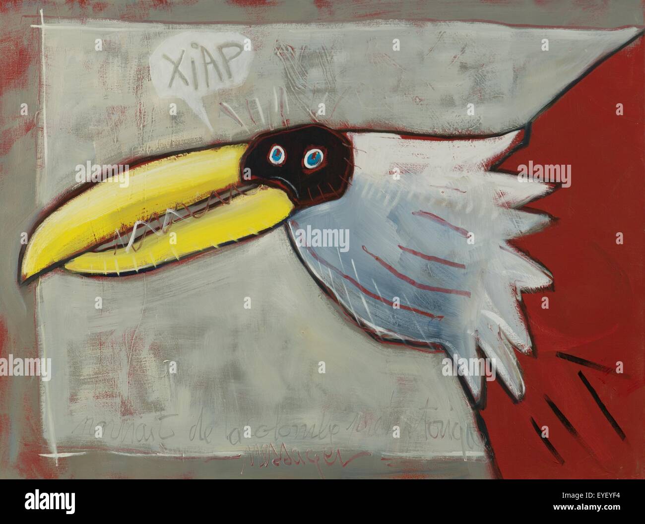 Portrait of the prehistoric dove 12/09/2013 - Artist image 21th century ...