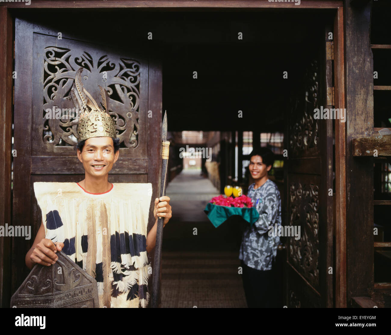 Welcome at Sarawak's Pelagus Resort; Sarawak Stock Photo - Alamy