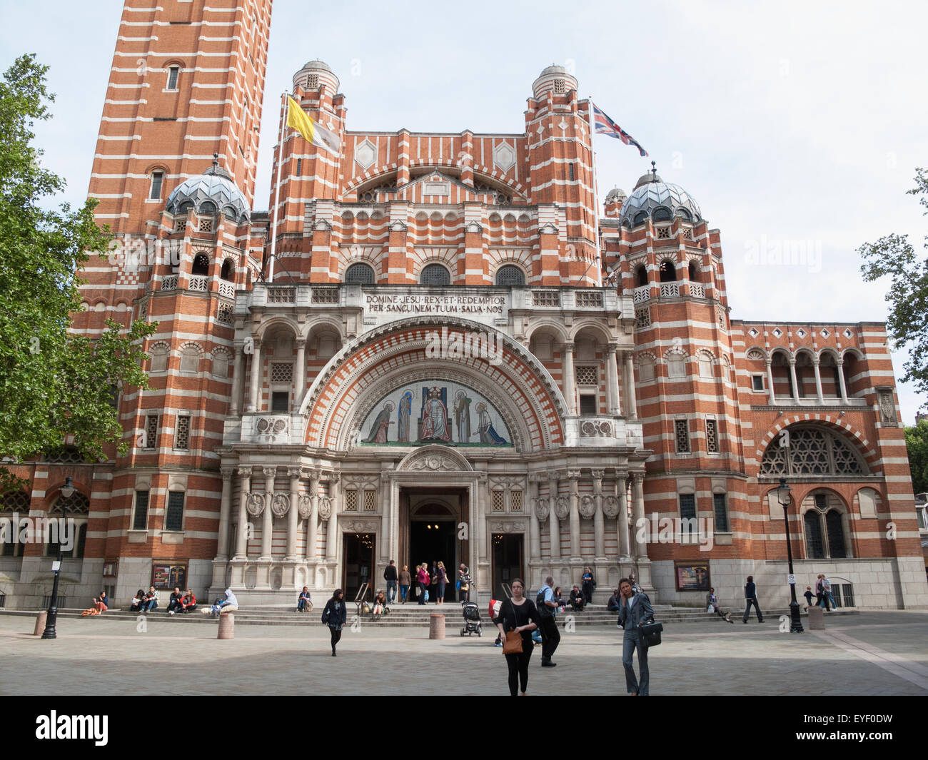 Westminster cathedral catholic church victoria hi-res stock photography ...