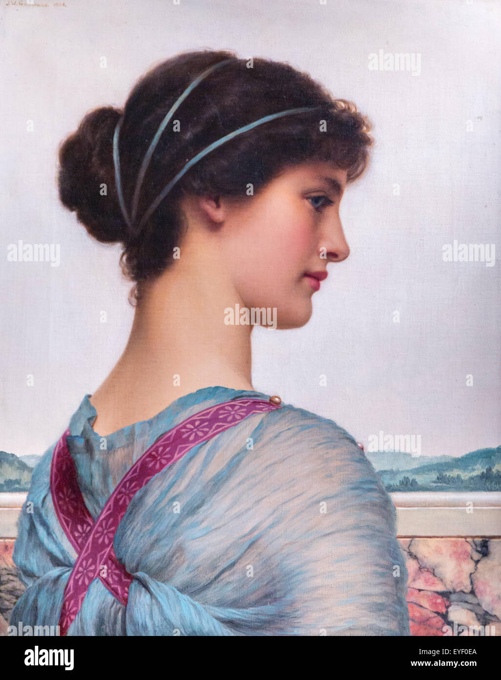 Classical painting woman hi-res stock photography and images - Alamy