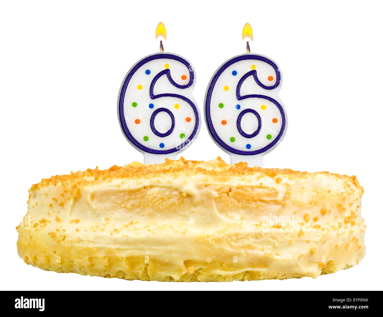 66 birthday cake hi-res stock photography and images - Alamy