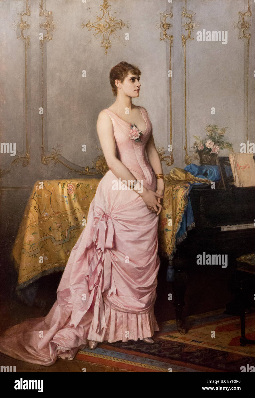 Rose Caron (1857-1930) French singer, she started in triumph at the ...