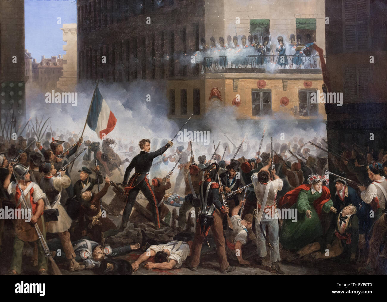 19th century painting crowd hi-res stock photography and images - Alamy
