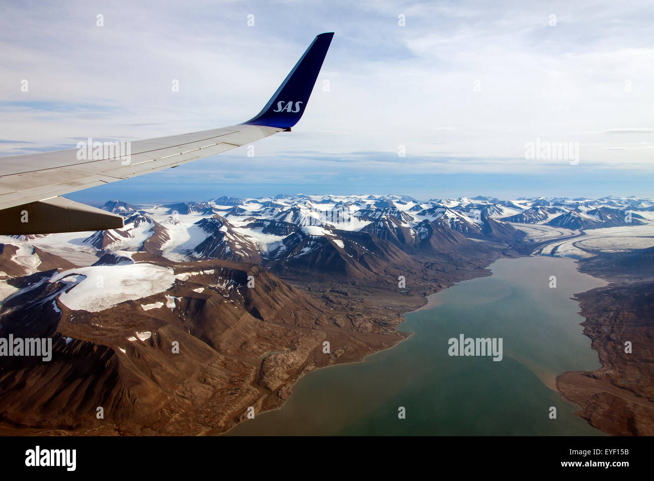 Svalbard aerial water hi-res stock photography and images - Alamy