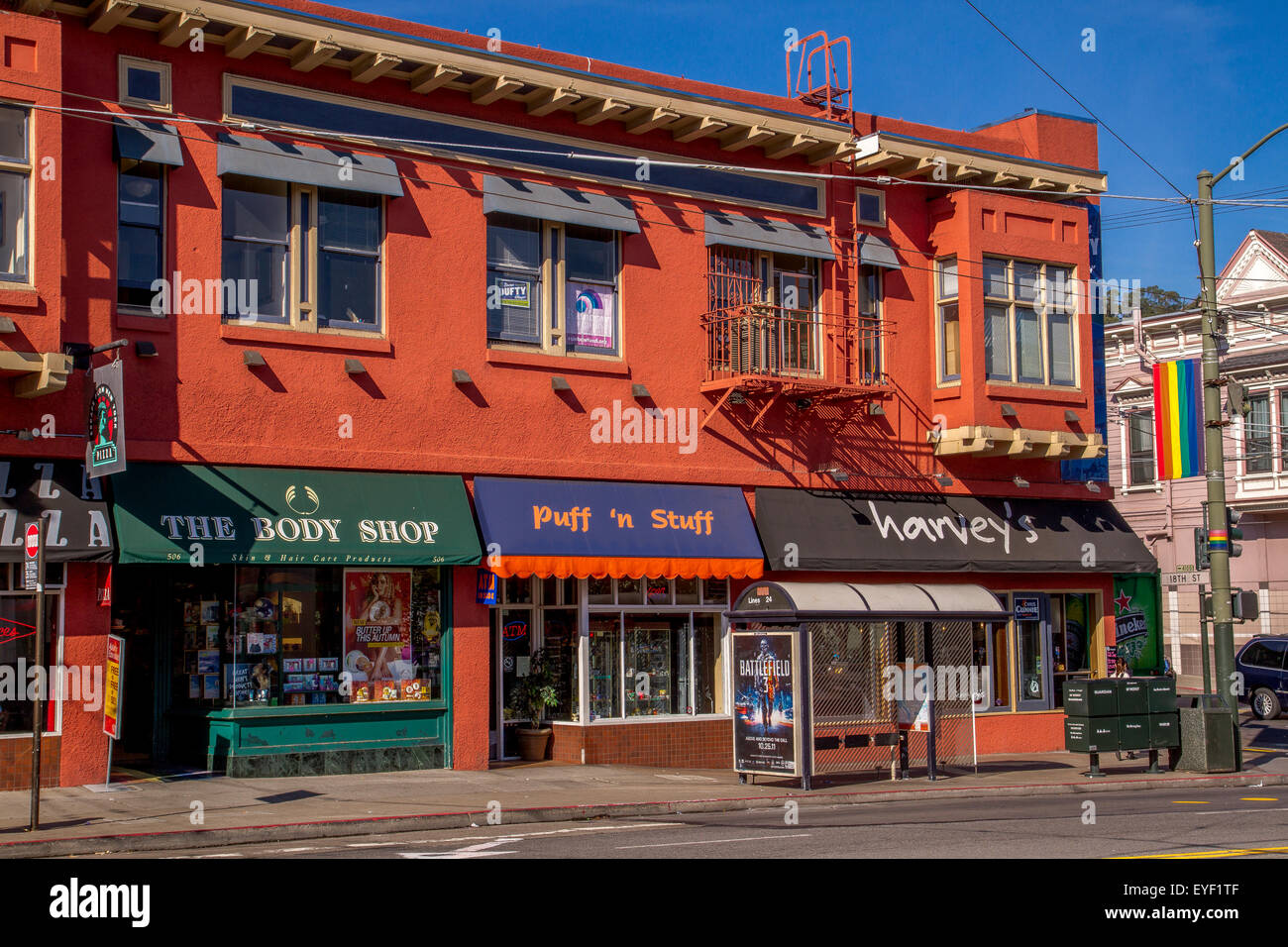 Castro street hi-res stock photography and images - Alamy