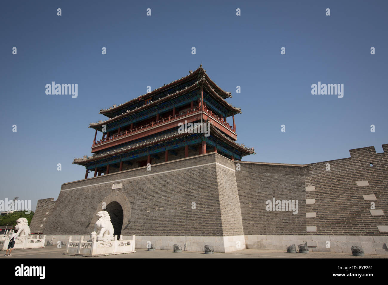 Yongdingmen gate hi-res stock photography and images - Alamy